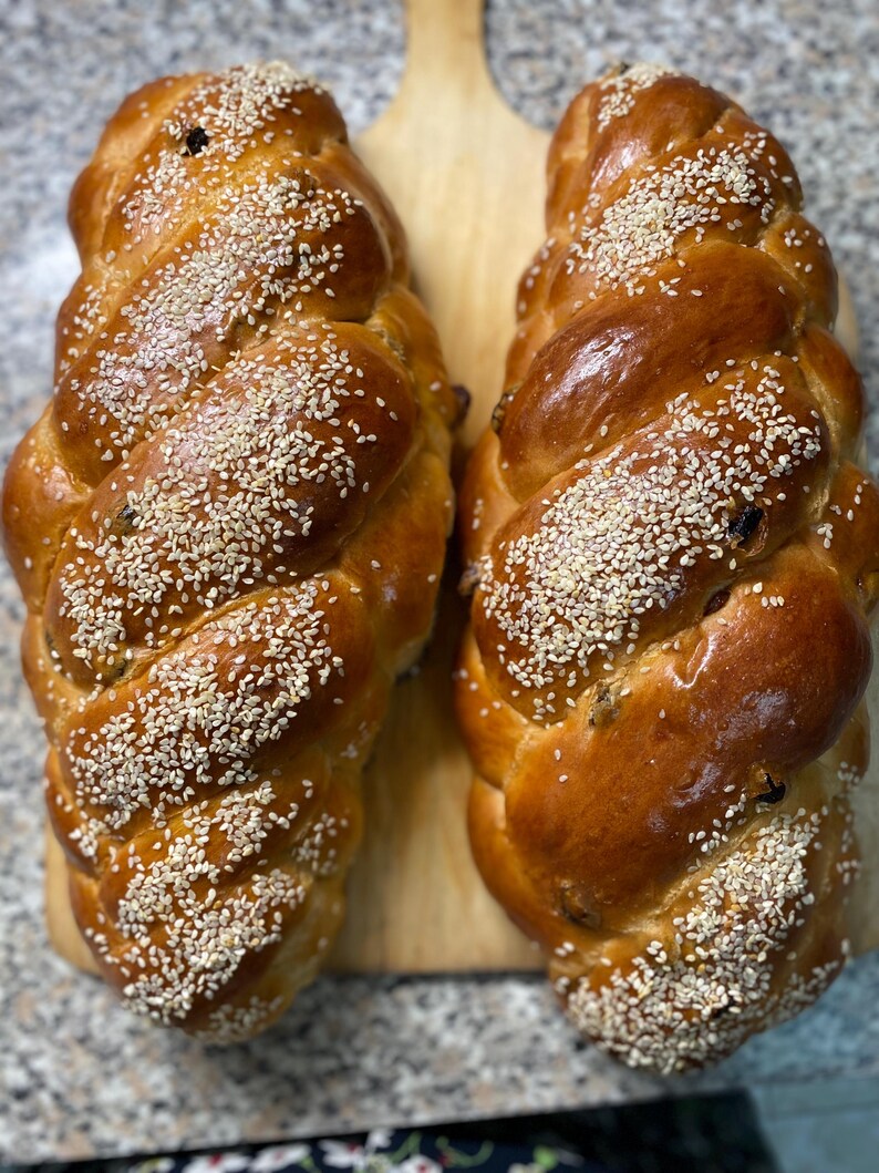 Homemade Challah Bread, 5 Braids - Etsy