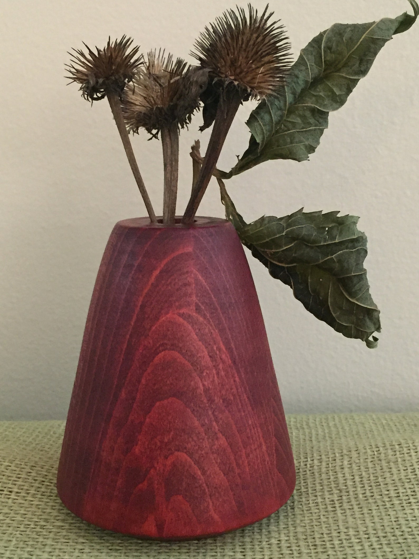 Weed Pot, Wooden Vase, Reclaimed Wood Vase - Etsy