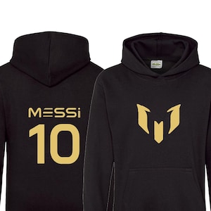 Lionel Messi Inspired Soccer Hoodie/ T Shirt Jumper Footy Merch Jumper ...
