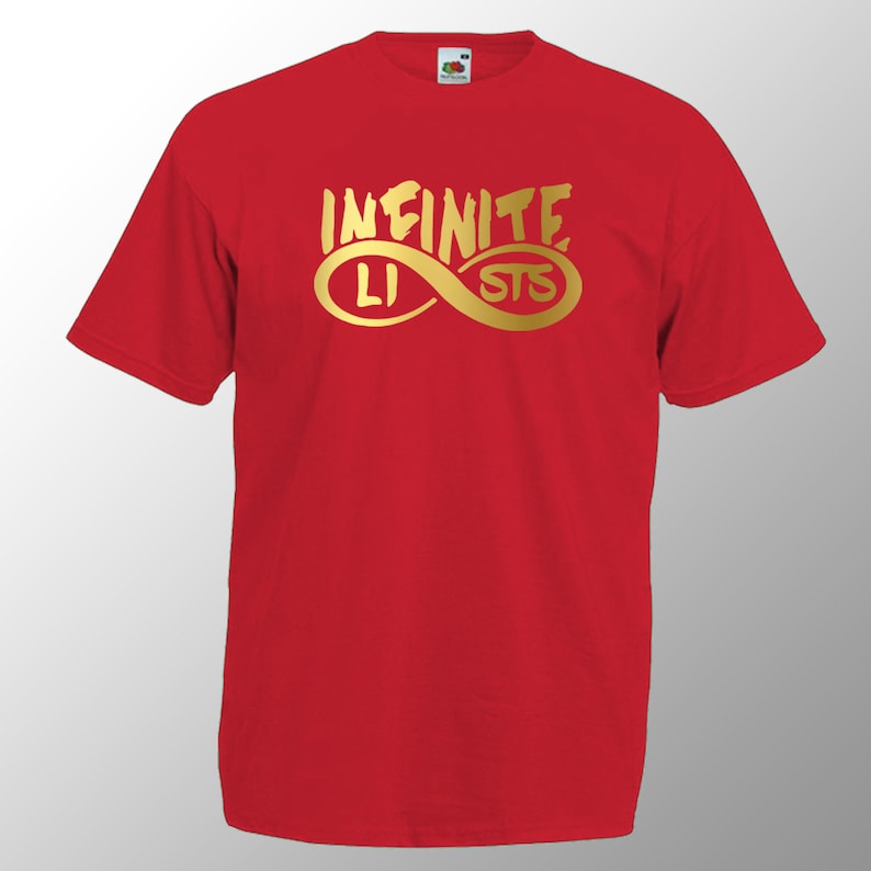 Kids Infinite Shirt Infinite Inspired T-shirt Lists for Youth | Etsy