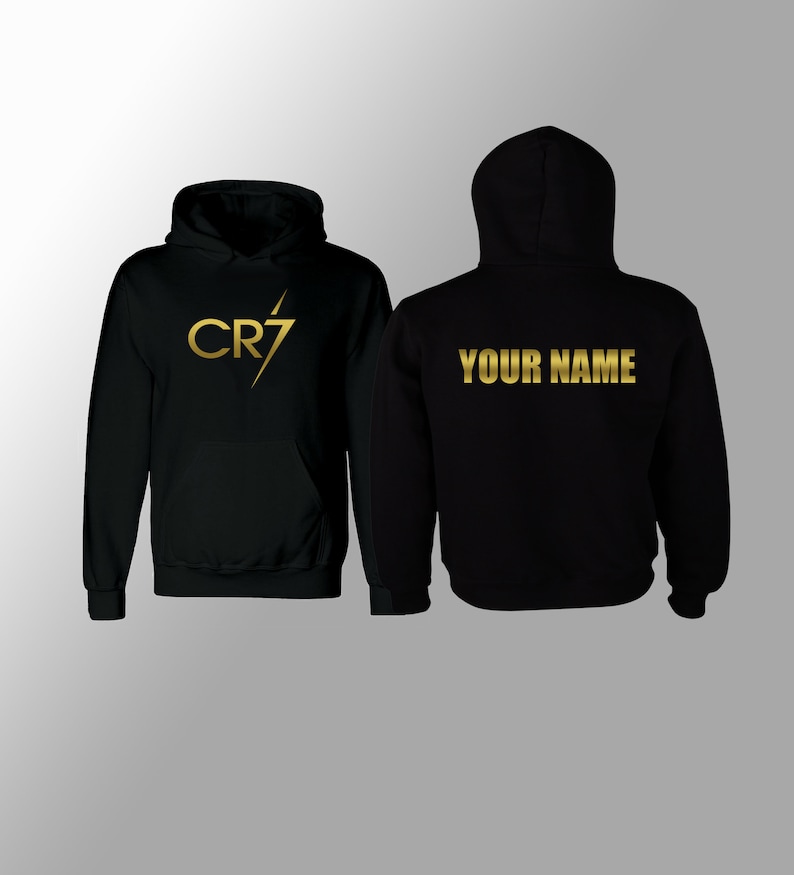 Personalised CR7 Ronaldo Inspired Soccer Hoodie Hoody Jumper | Etsy