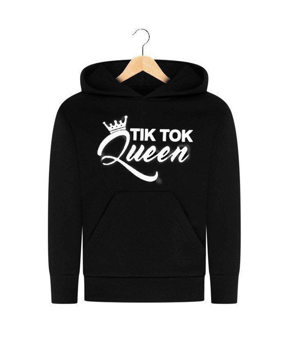 New Kids TIK TOK QUEEN Hoodie Girls Tik Tok T Shirt Tik - Etsy