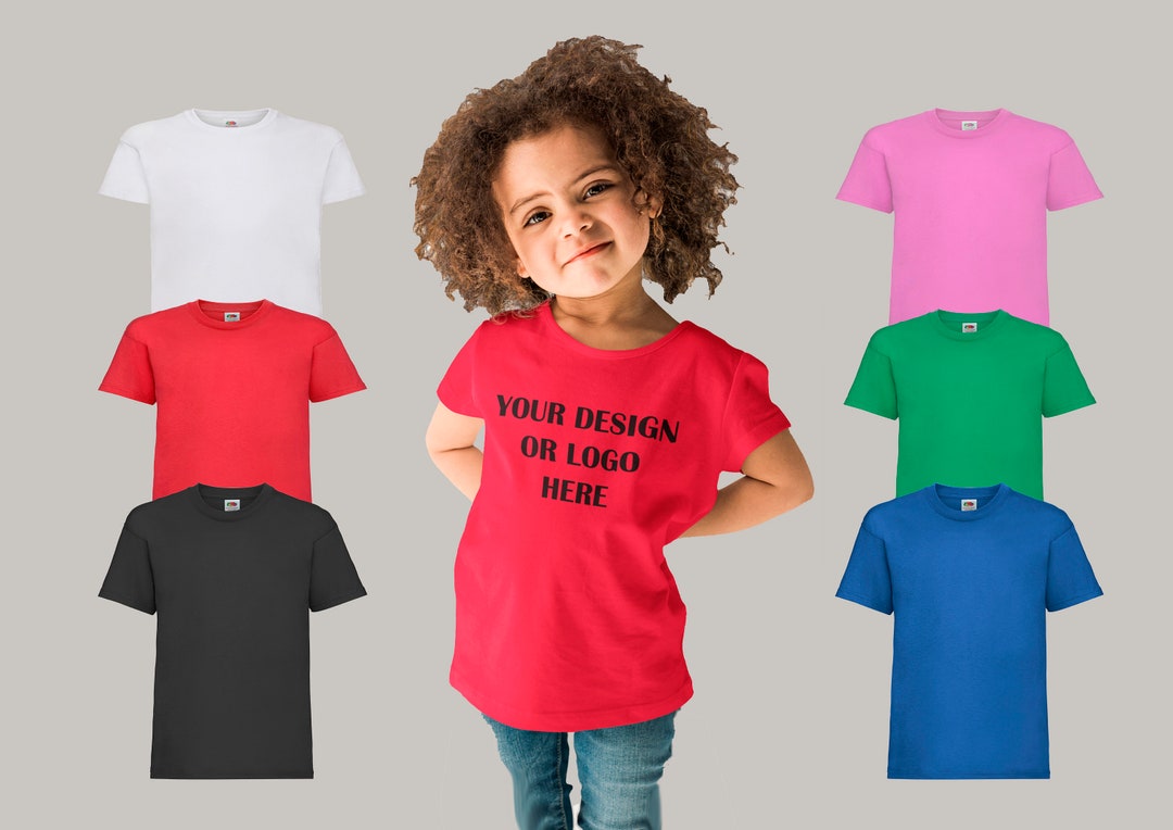Personalised Children Tshirt Printed, Customised Children Tshirt ...