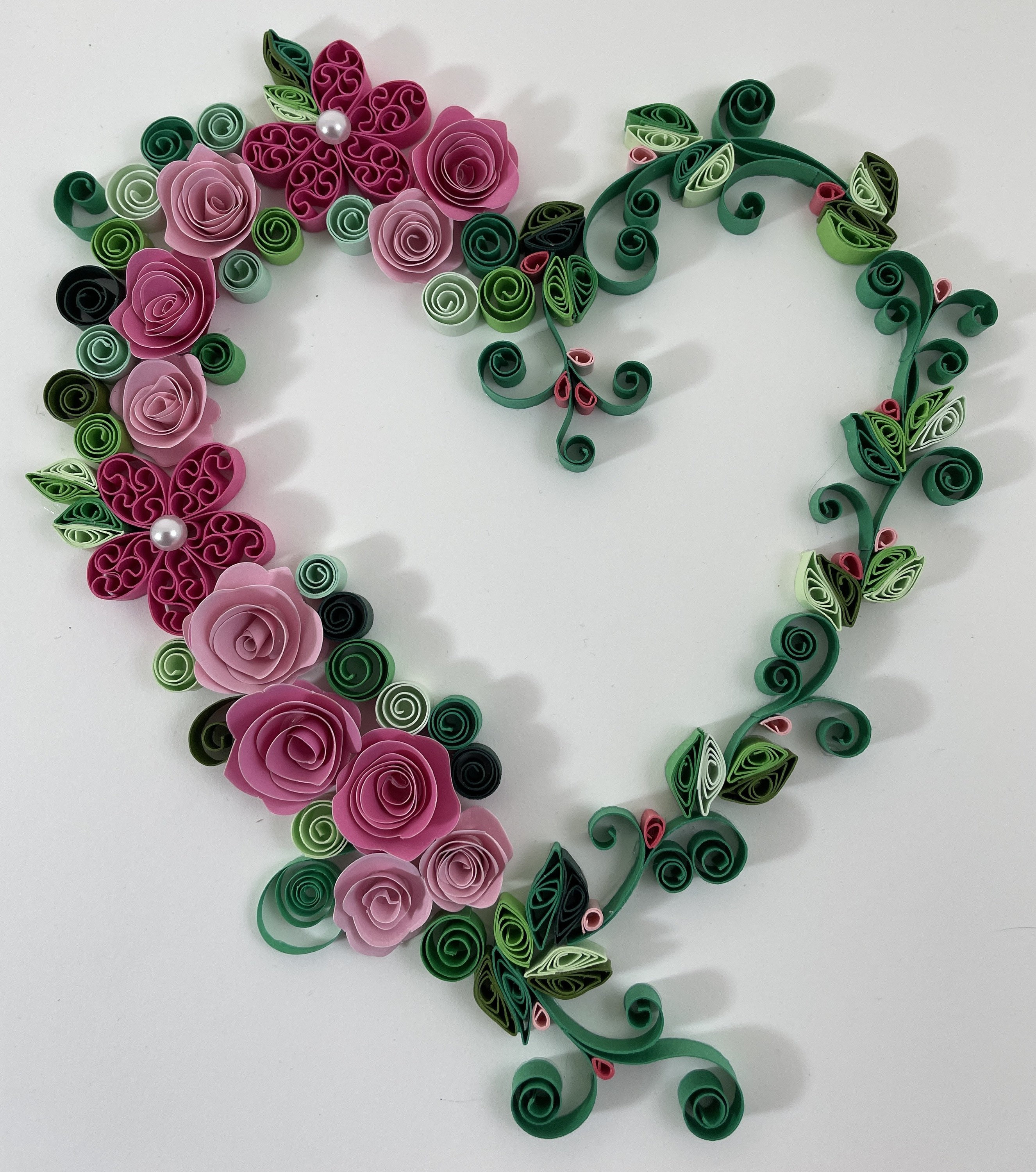 Quilled Heart “I Love You More” - Etsy
