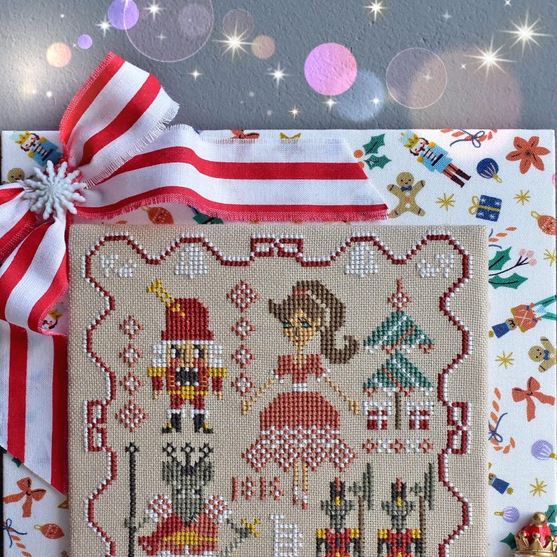 Nutcracker Christmas Cross Stitch Pattern / Winter Holiday Sampler (PDF ...