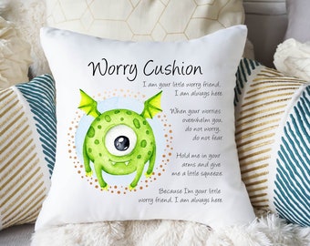 Monster Cushion | Etsy UK