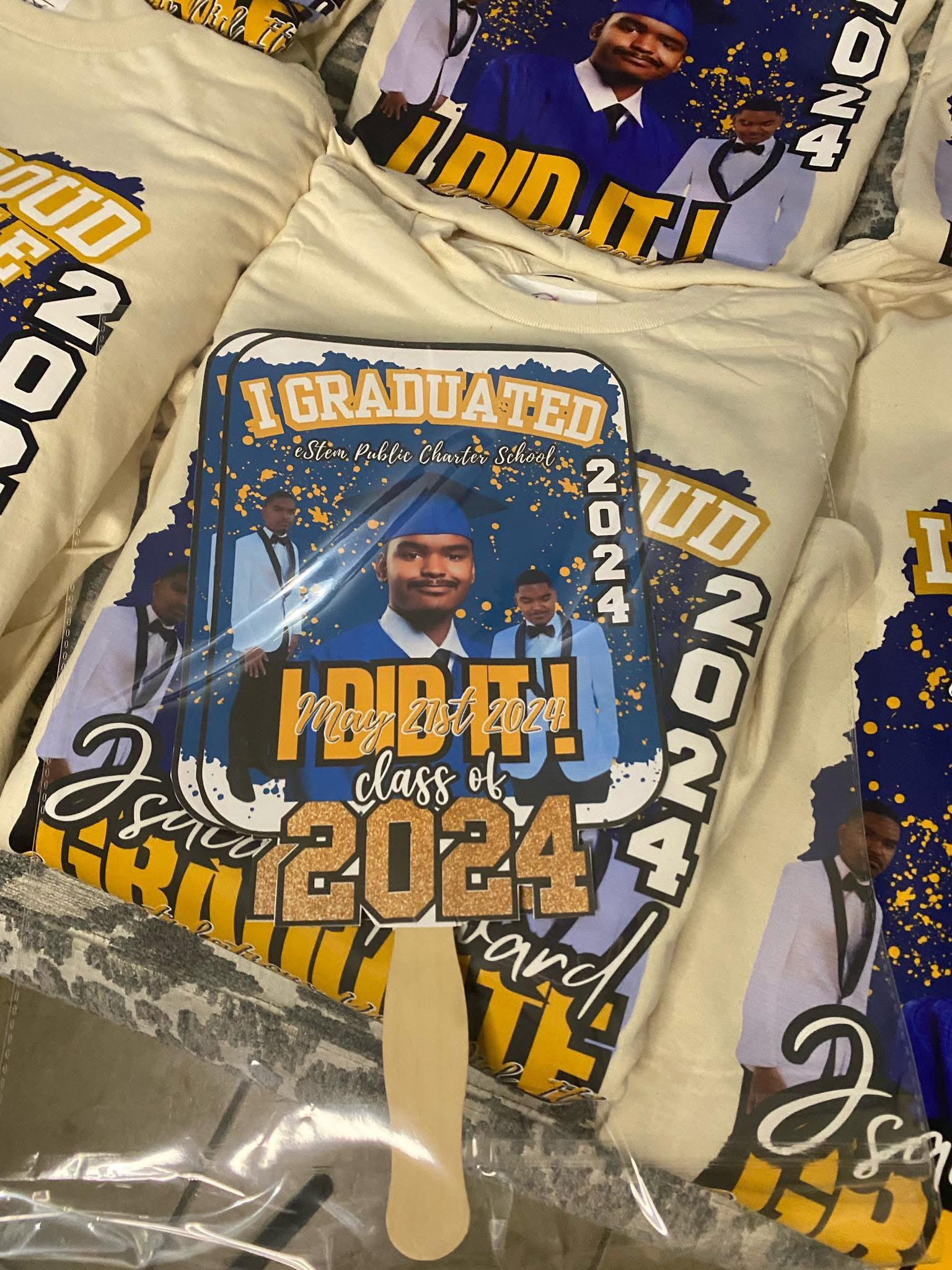 Custom Graduation Fans - Etsy