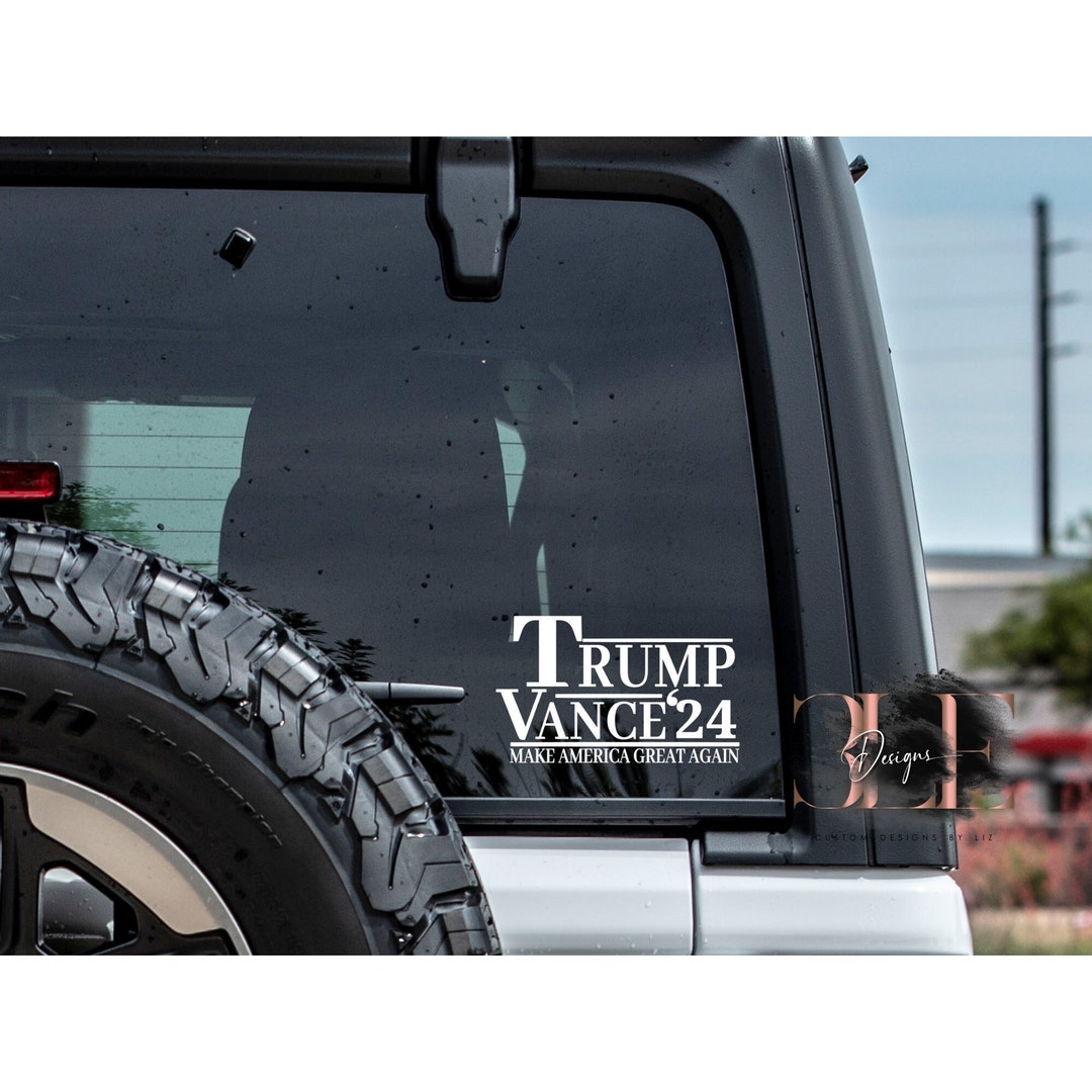 MAGA Car Decal Sticker, Bumper Sticker, President Sticker, Election Car ...