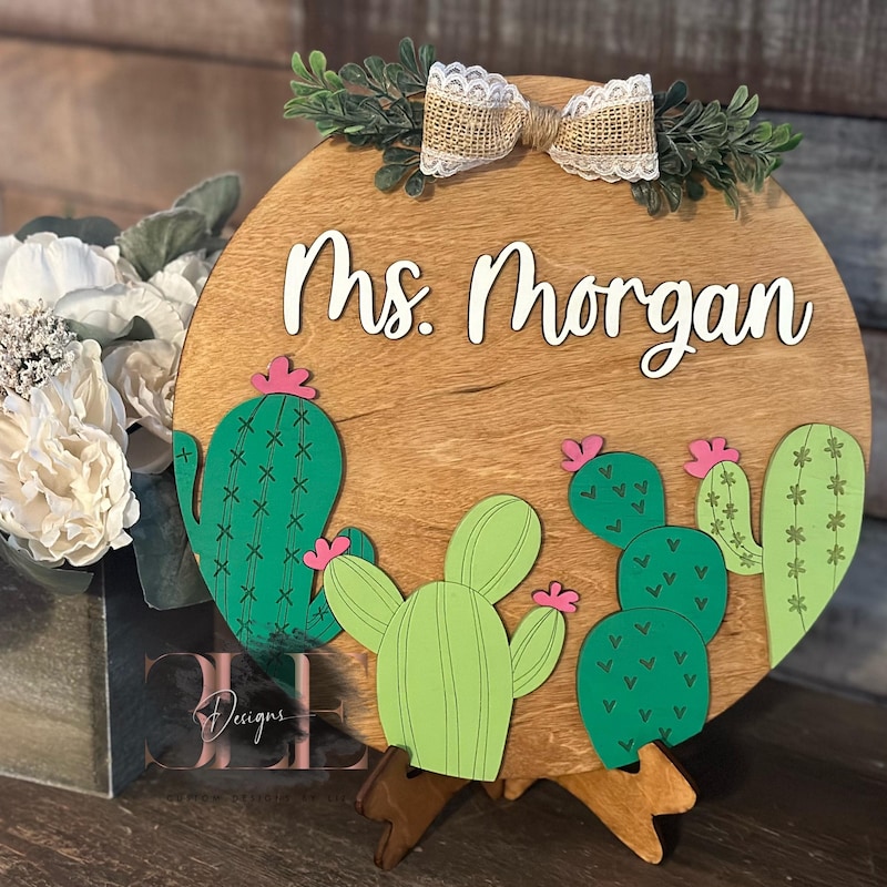 Classroom Cactus - Etsy