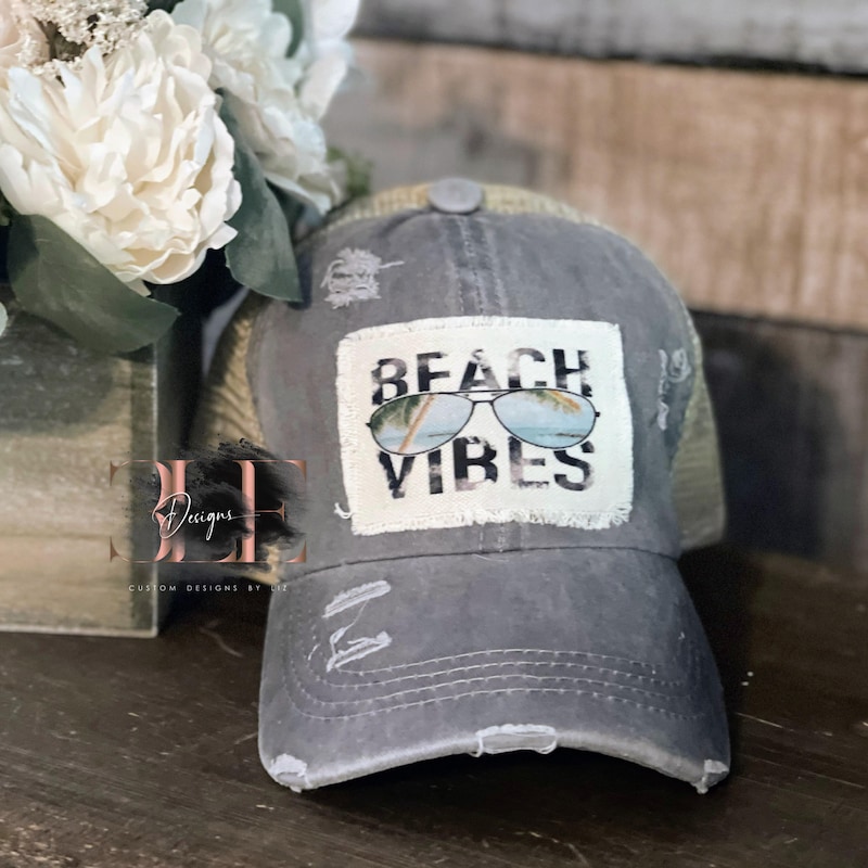 Beach Baseball Hat - Etsy