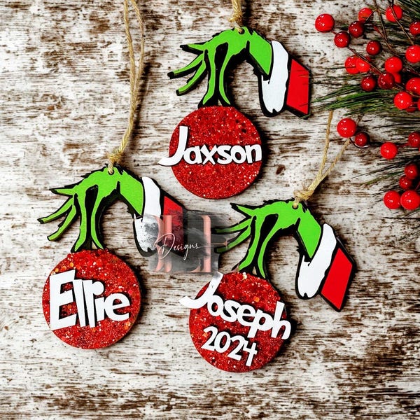 Grinch Gift Name Tags - 60+ Gift Ideas for 2025