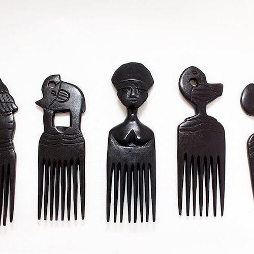 Ebony Afro Combs - Etsy