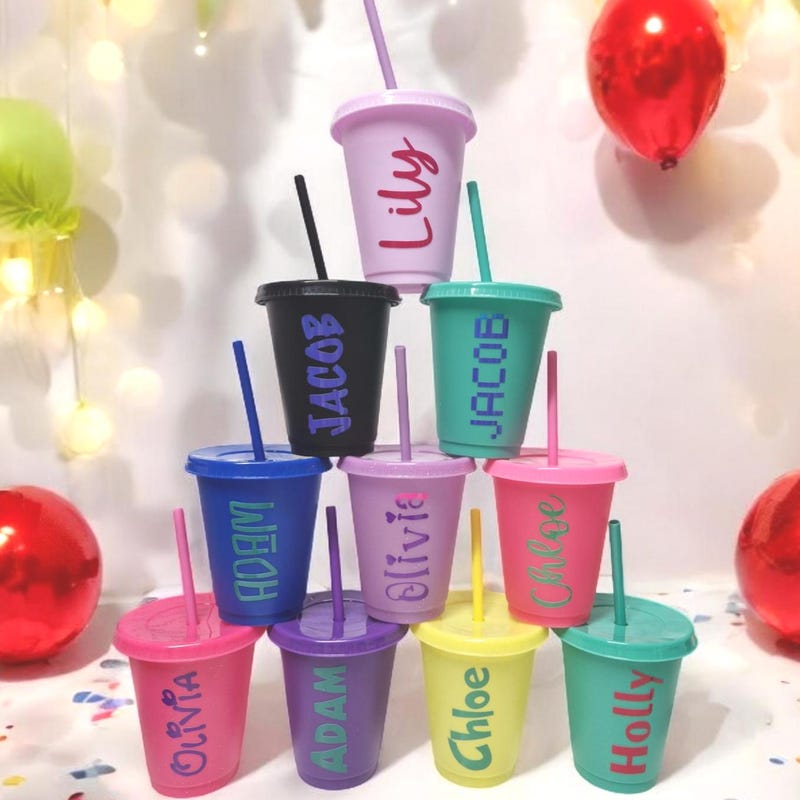Custom Color Reusable Straws - Etsy UK