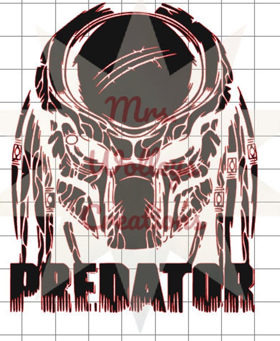 Predator SVG - Etsy