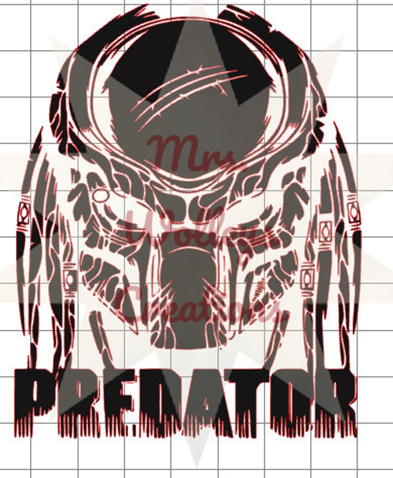 Predator SVG - Etsy UK