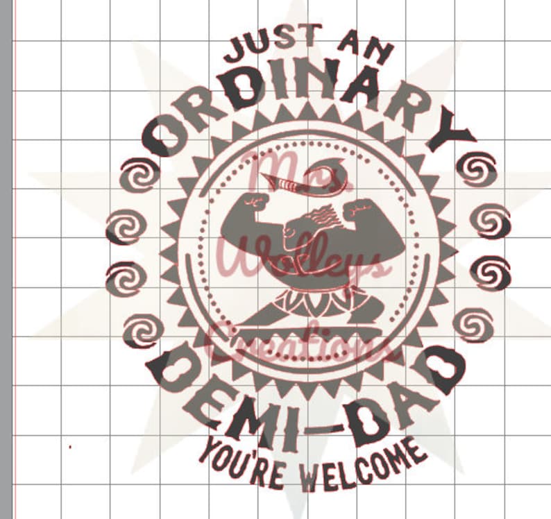 Demi Dad SVG - Etsy