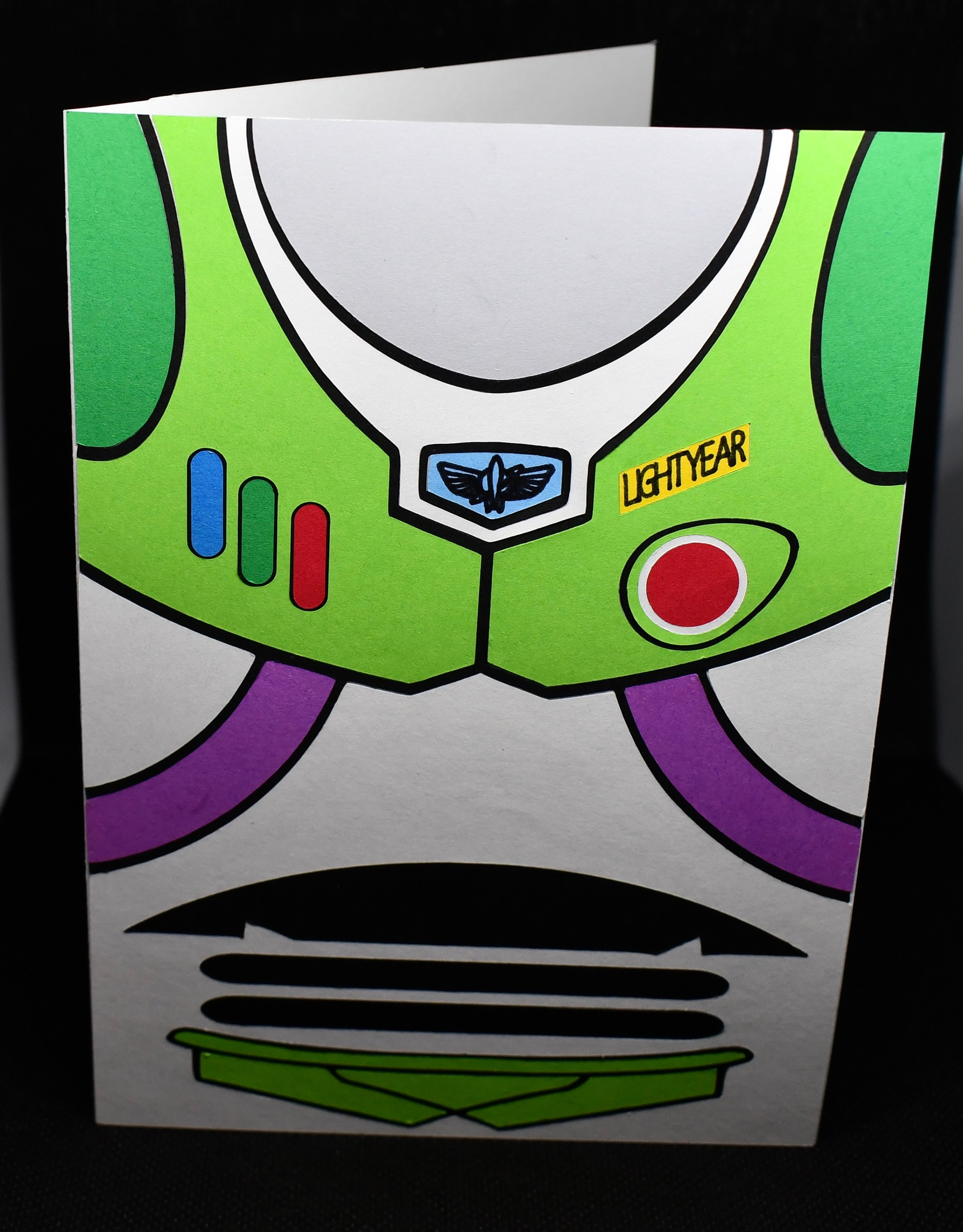 Buzz Lightyear Greeting Card - Etsy