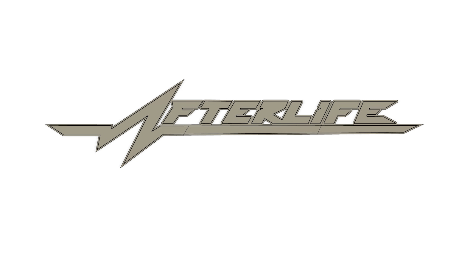 Cyberpunk 2077 Illuminable Afterlife Sign (3D File) - Etsy