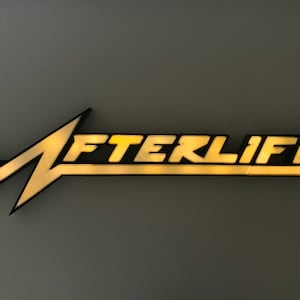 Cyberpunk 2077 Illuminable Afterlife Sign (3D File) - Etsy