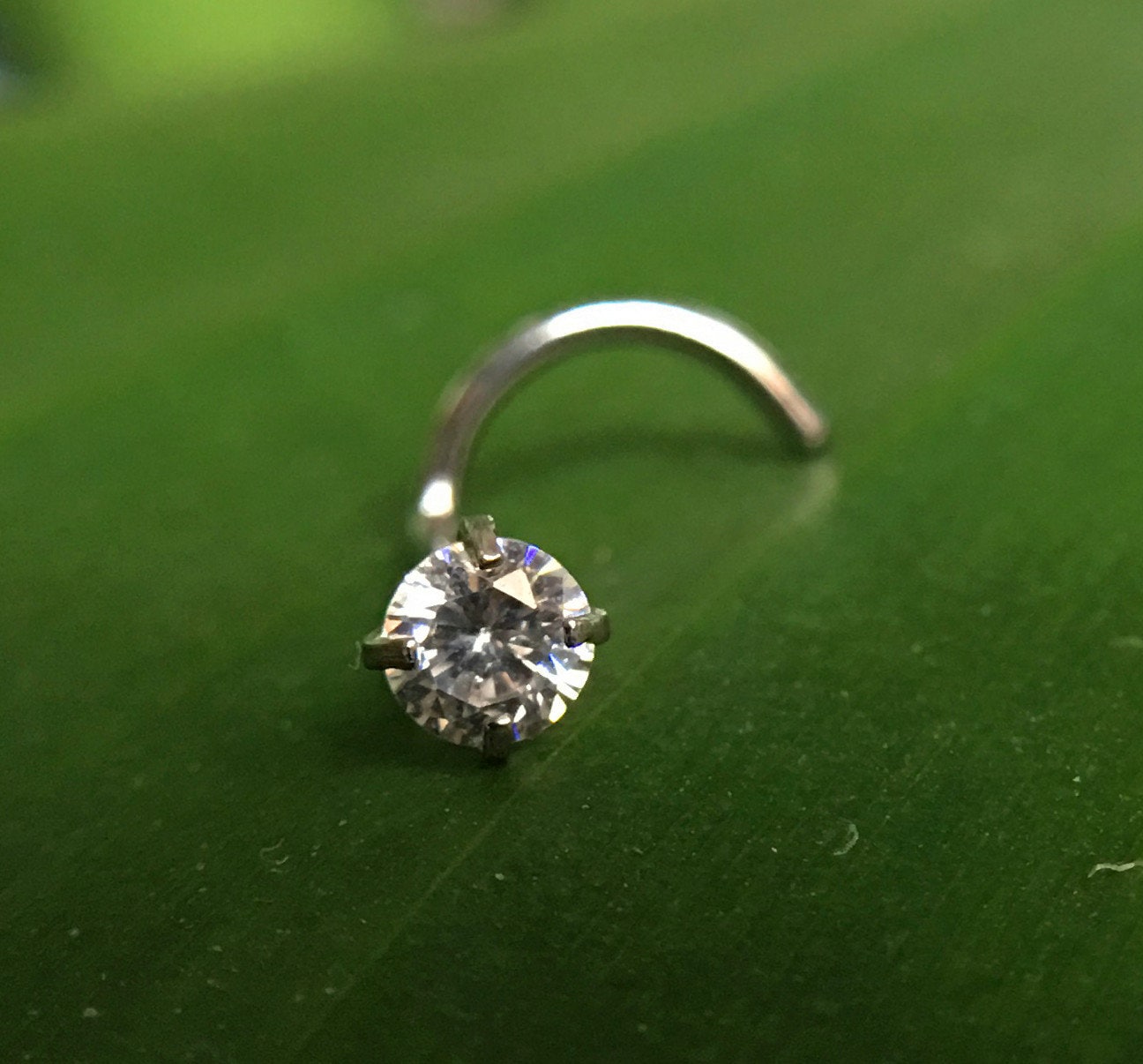 Anello naso zircon CZ anello naso. Gioielli naso piercing - Etsy Italia