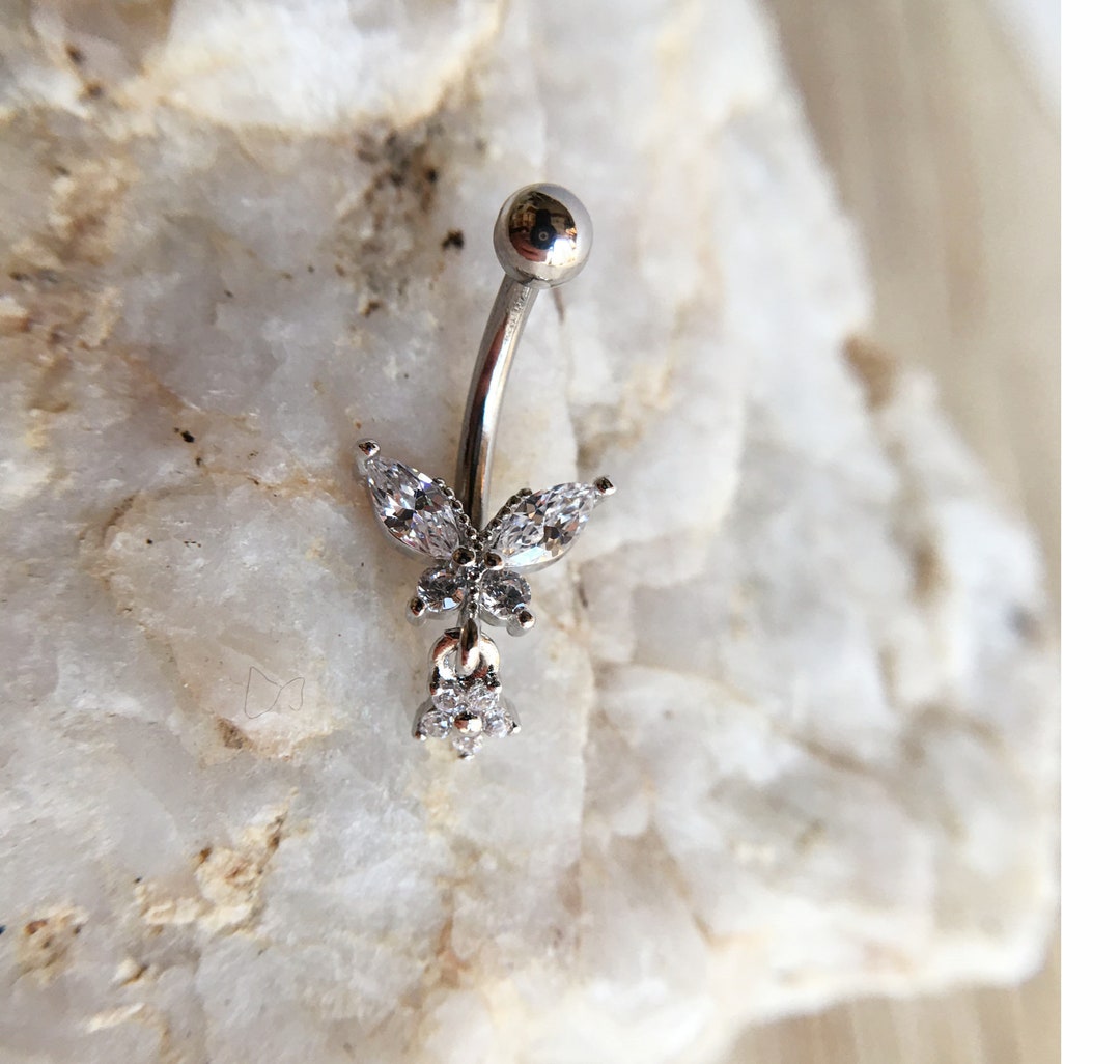 Butterfly Eyebrow,eyebrow Ring, Rook Barbell, Body Piercing Jewelry ...
