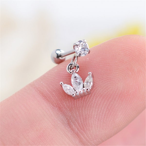 Hidden Helix Piercing - Etsy