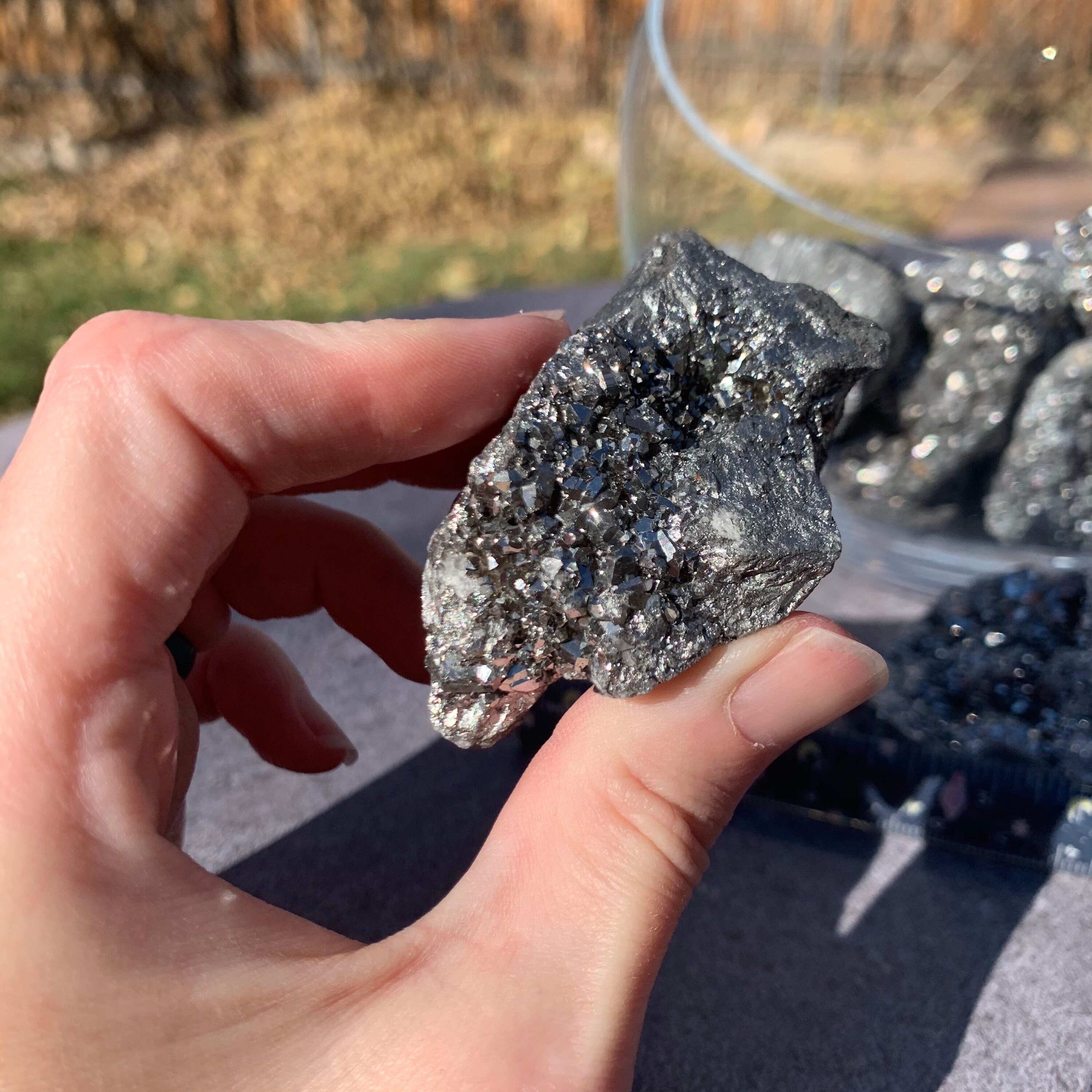 Silver Aura Plated Geode - Etsy