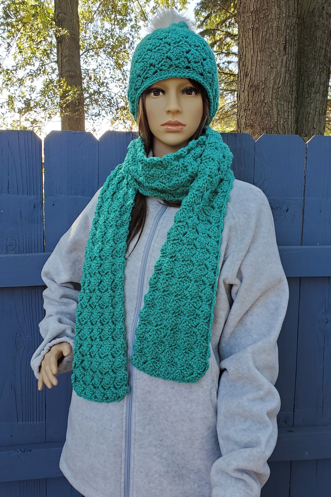 Waves in the Ocean Scarf, DIGITAL DOWNLOAD - Etsy