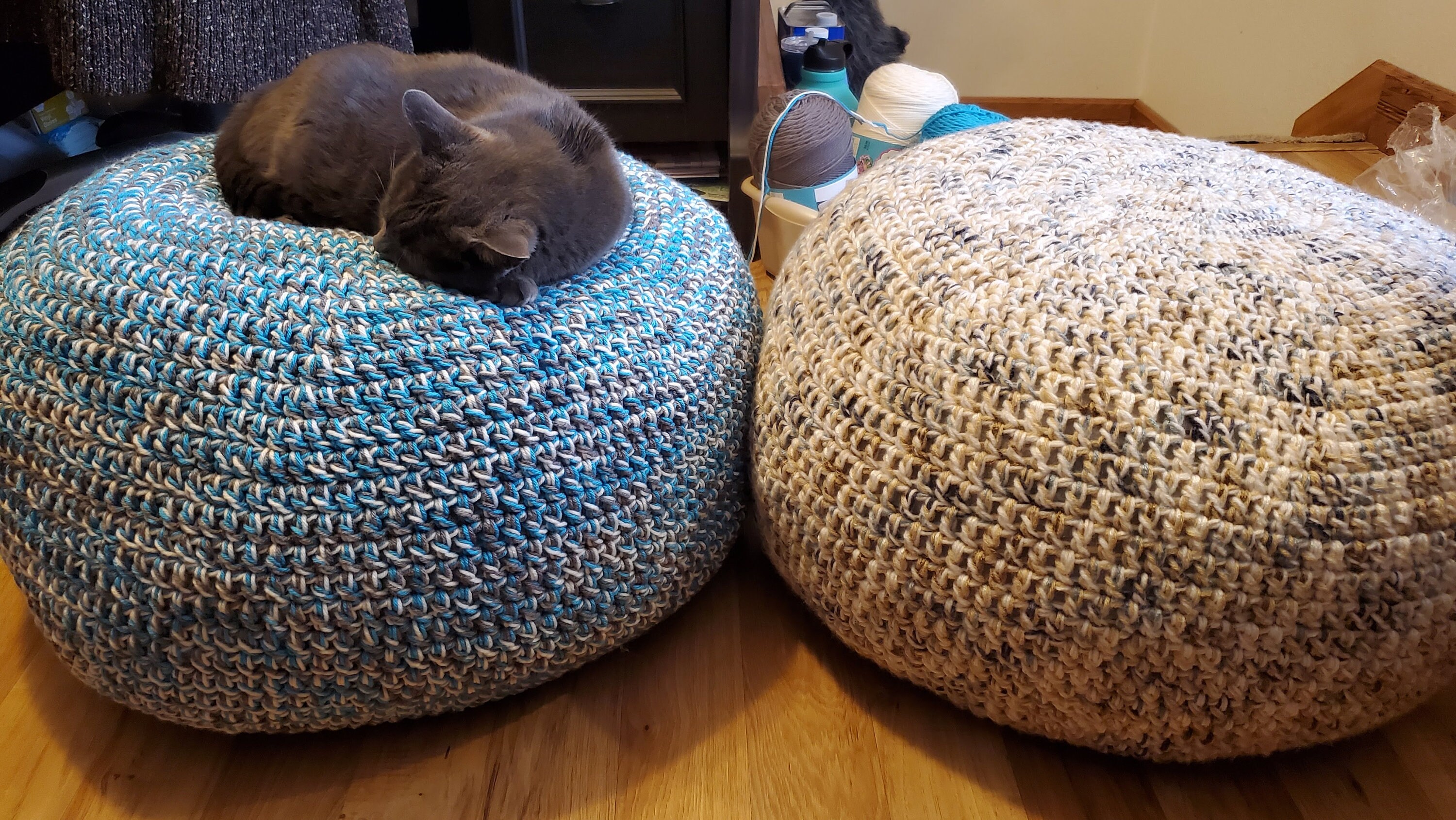 Floor Pouf / Foot Rest ***DIGITAL DOWNLOAD ONLY*** - Etsy