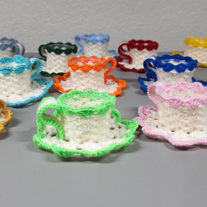 Crochet Tea Cup - Etsy