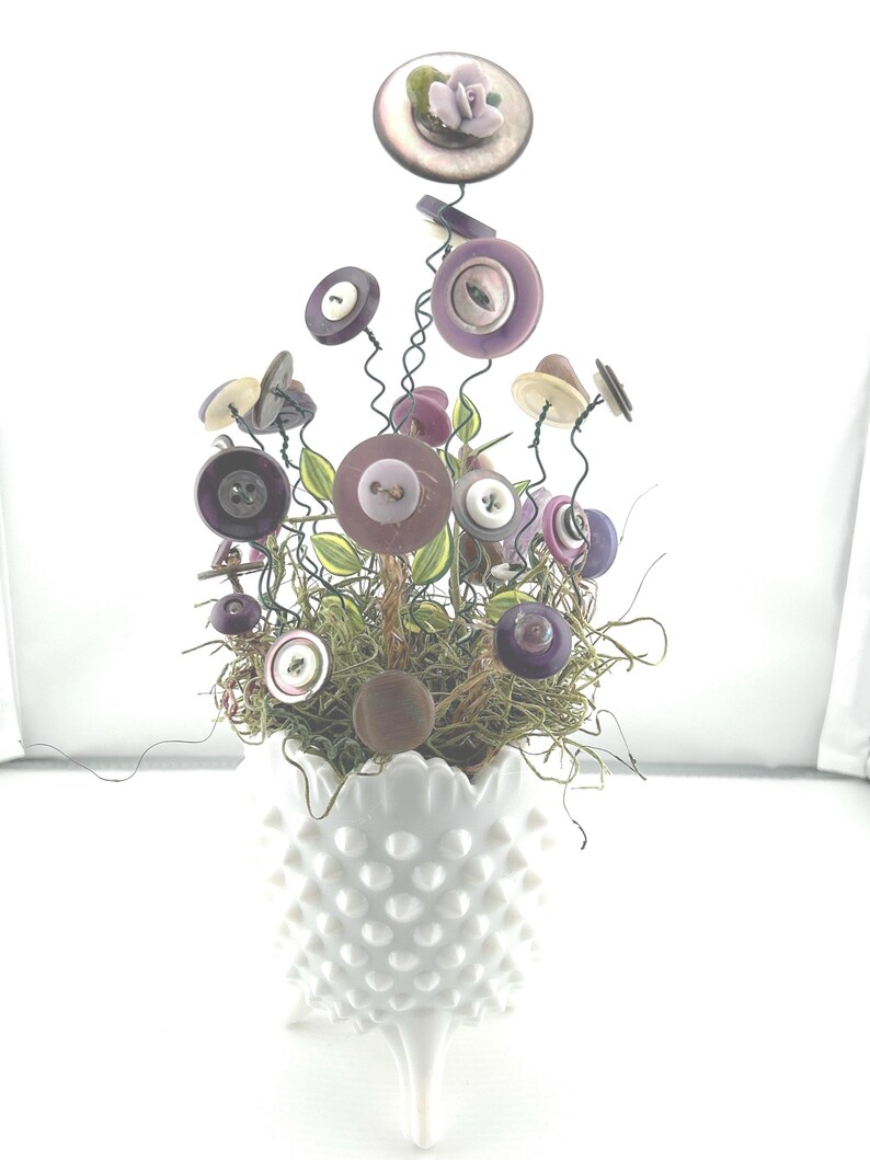 VINTAGE BUTTON BOUQUET - Etsy