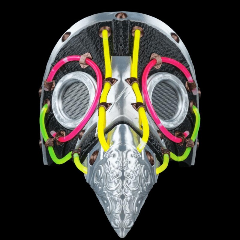 Cyberpunk Tech Masks - Etsy