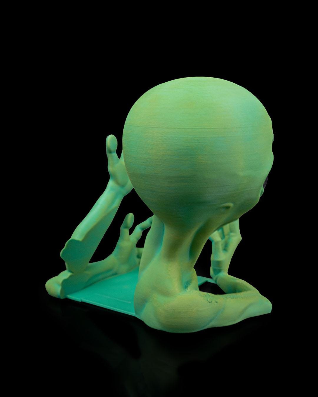 Alien Bookend Set: 3D Printed Sci-fi Decor - Etsy
