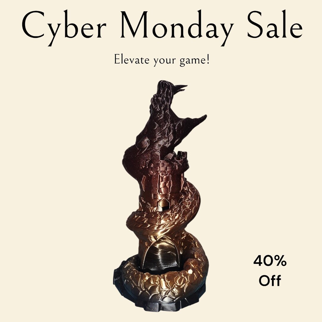 Basilisk Dice Tower - Etsy