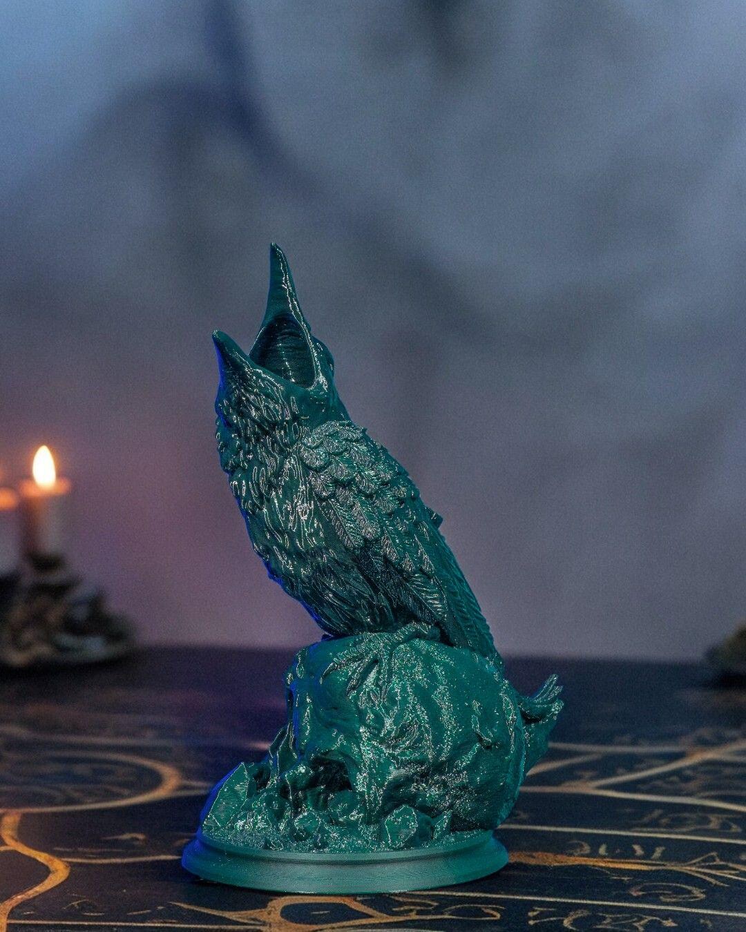 Raven Dice Tower for Tabletop RPG, Perfect for Gothic and Fantasy ...