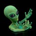 Alien Bookend Set: 3D Printed Sci-fi Decor - Etsy
