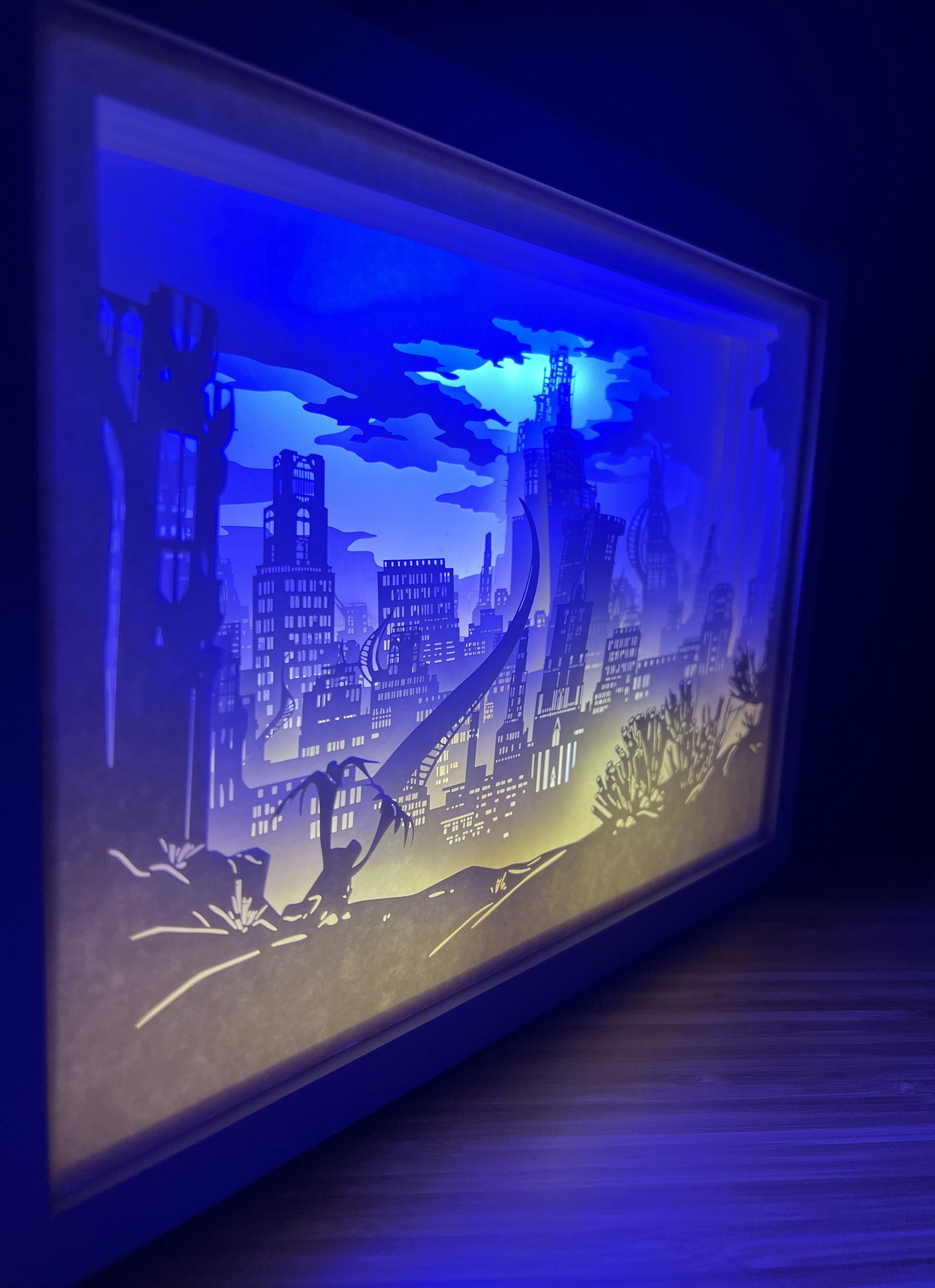 Deluxe Final Fantasy XIV Light Box - Etsy UK
