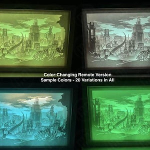 Final Fantasy XIV Light Box: Gaming Room Decor, Night Light - Etsy