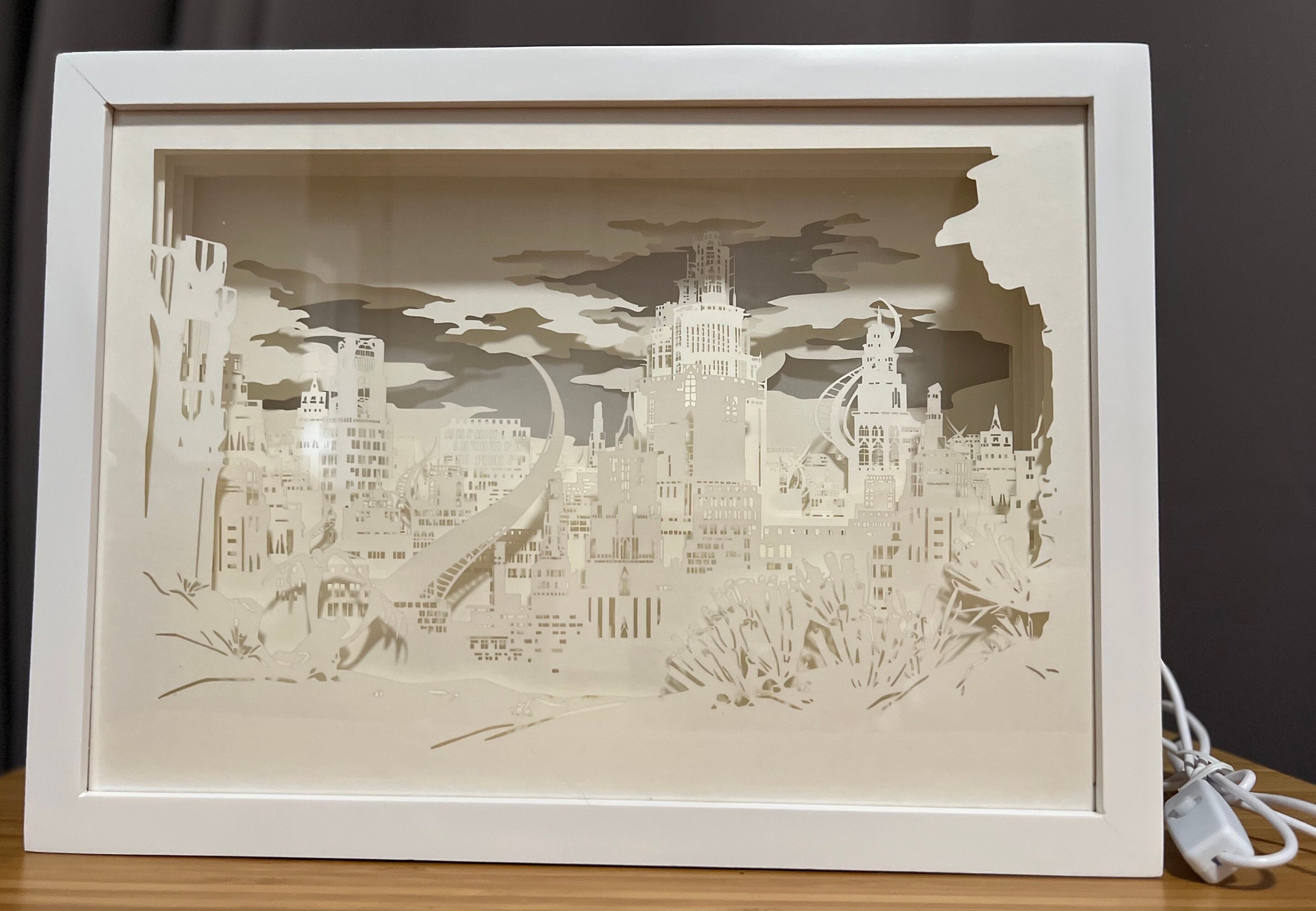 Deluxe Final Fantasy XIV Light Box - Etsy UK