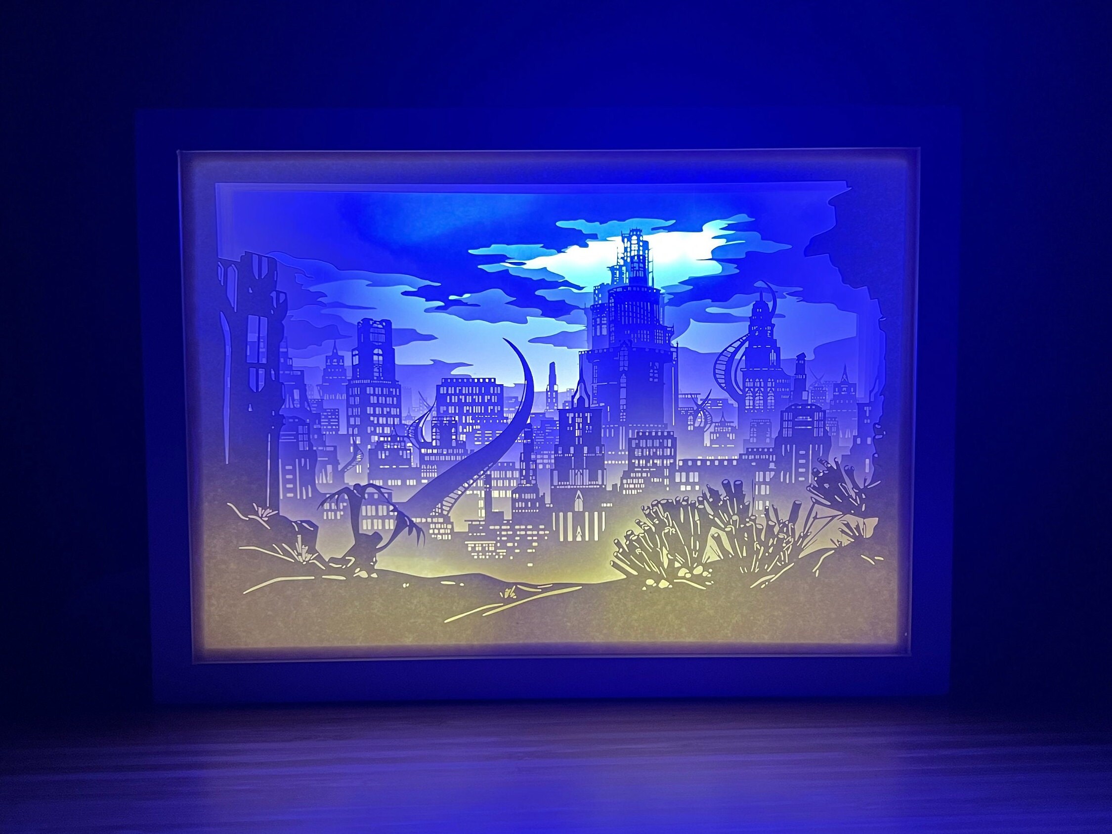Deluxe Final Fantasy XIV Light Box - Etsy UK