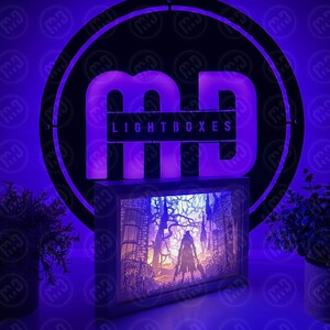 Bloodborne Light Box Gaming Room Decor Gaming Night Light - Etsy