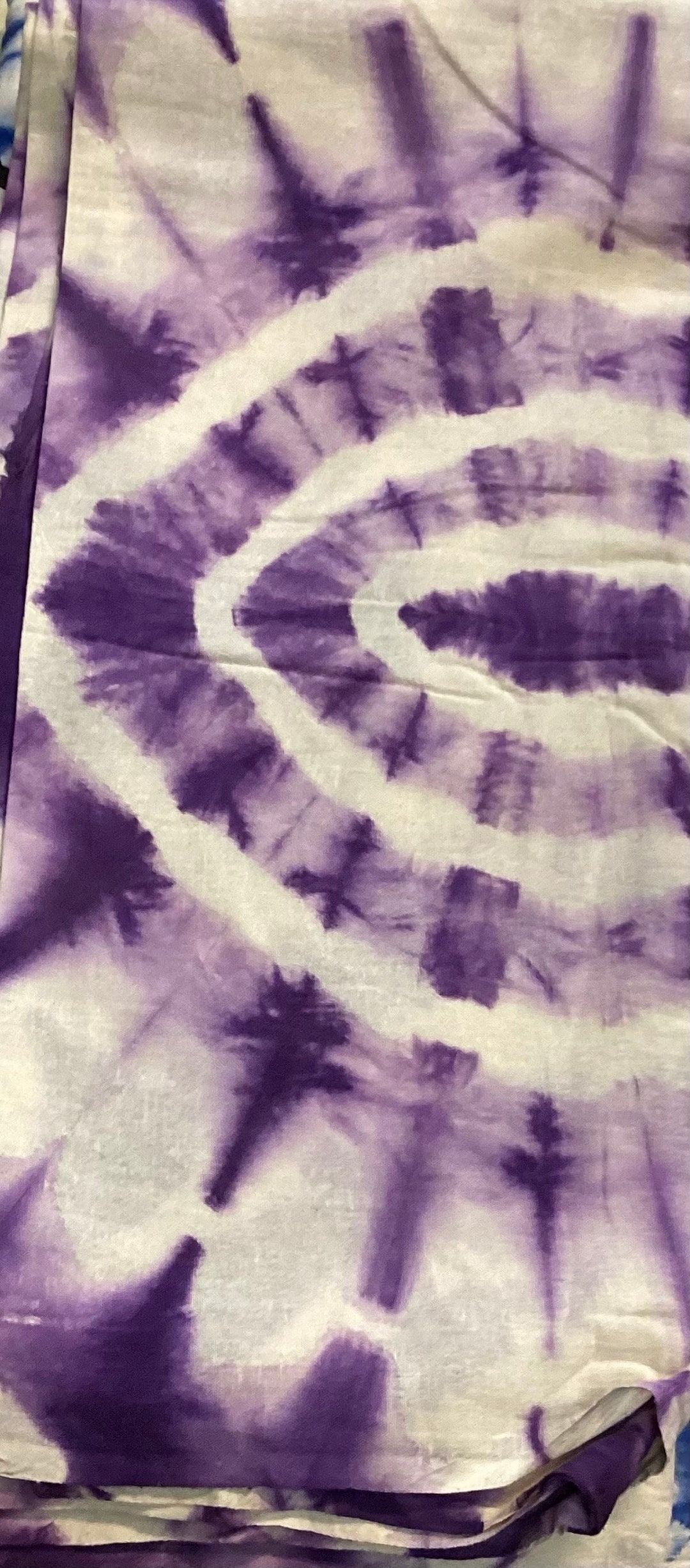 Purple Tie-dye Mud Cloth Print – African Cotton Fabric - Etsy