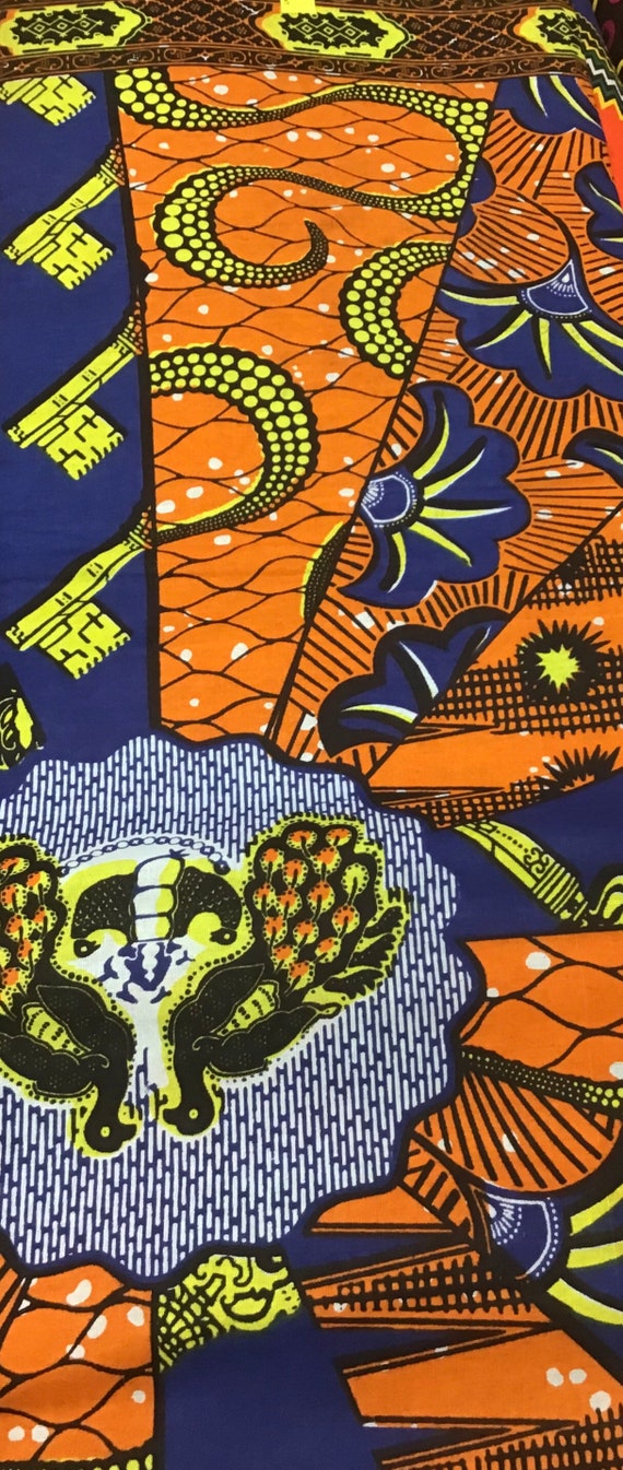 African Print Fabric - Etsy