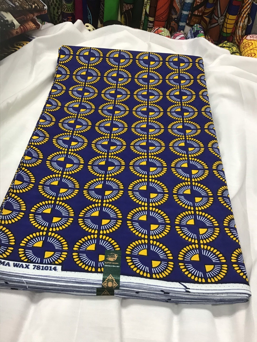African Print Fabric From Mali, 100% Cotton, Sold by the Yard - Etsy