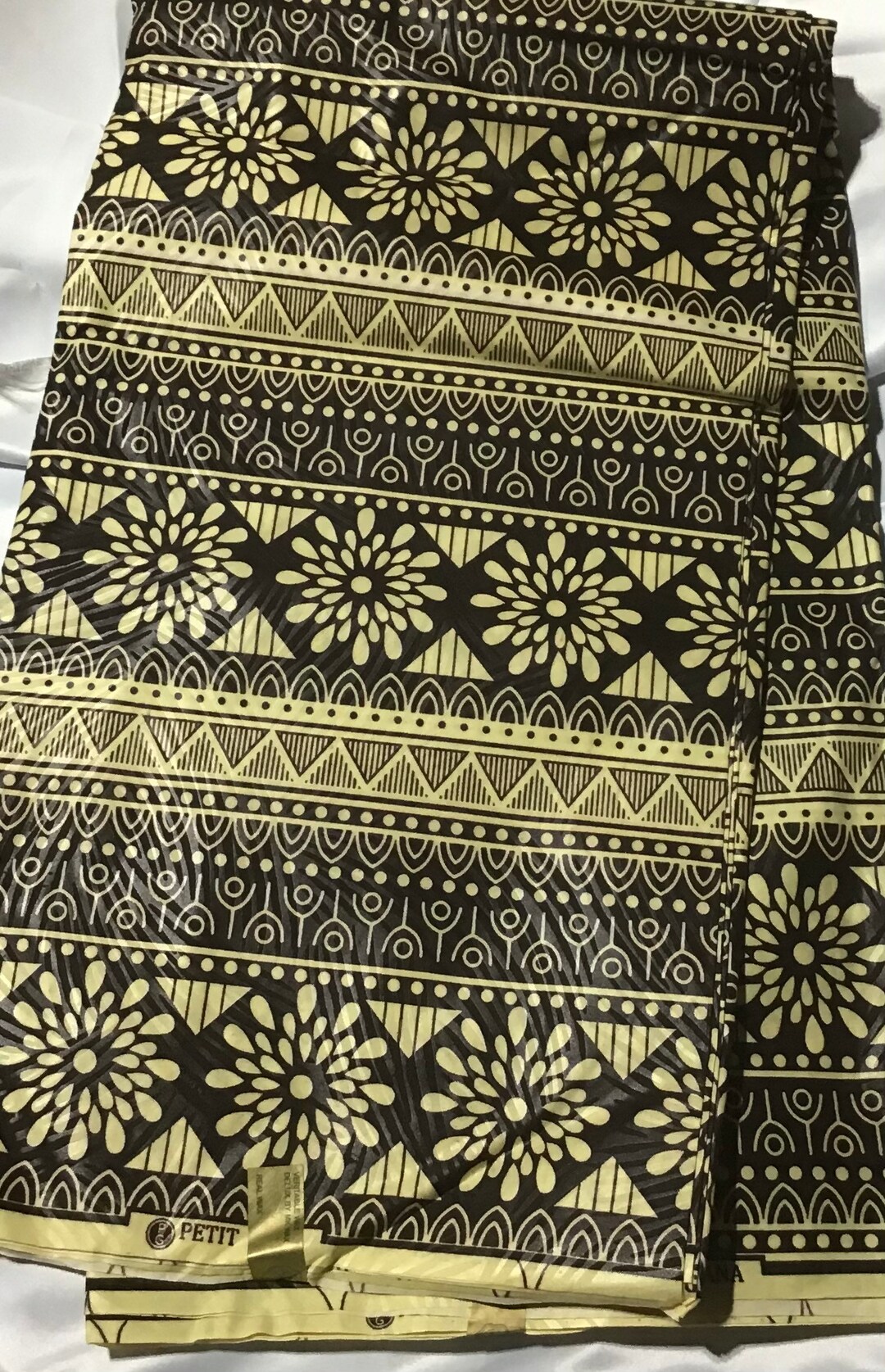 African Print Fabric, Brown, Beige, Wholesale Available - Etsy
