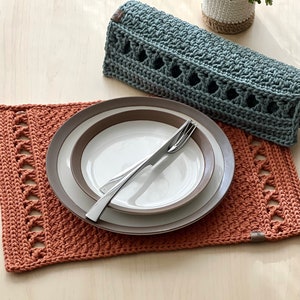 Crochet PATTERN: Rectangle Placemats Instant Download PDF - Etsy