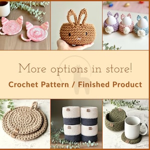 Crochet PATTERN: Chunky Rustic Trivet/ Hot Pad | Instant Download PDF ...