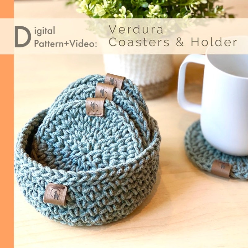Coasters Zero Waste - Etsy