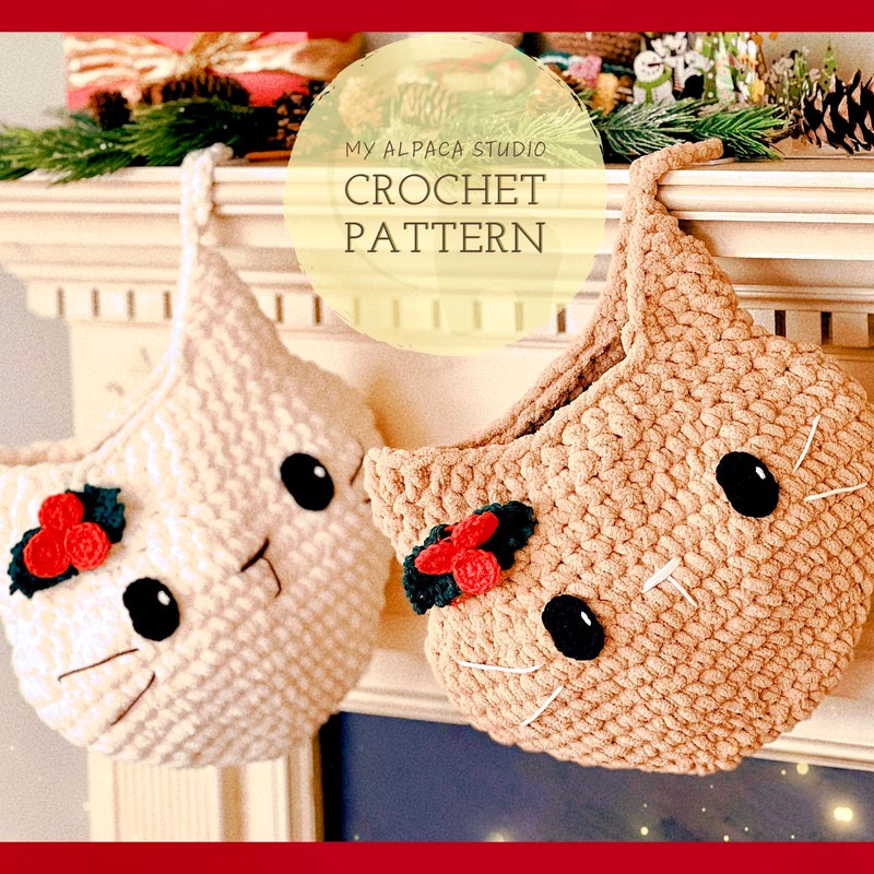Cat Stocking - Etsy
