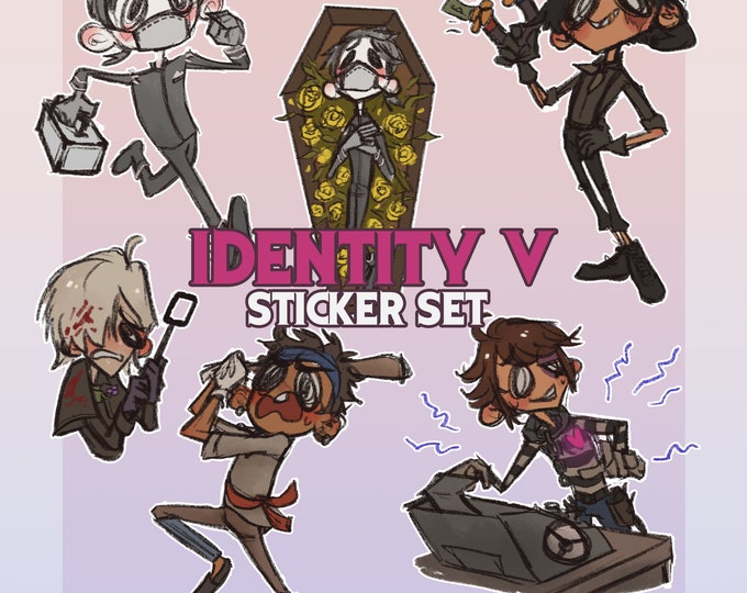 Fifth Identity Idv Sticker Set Etsy